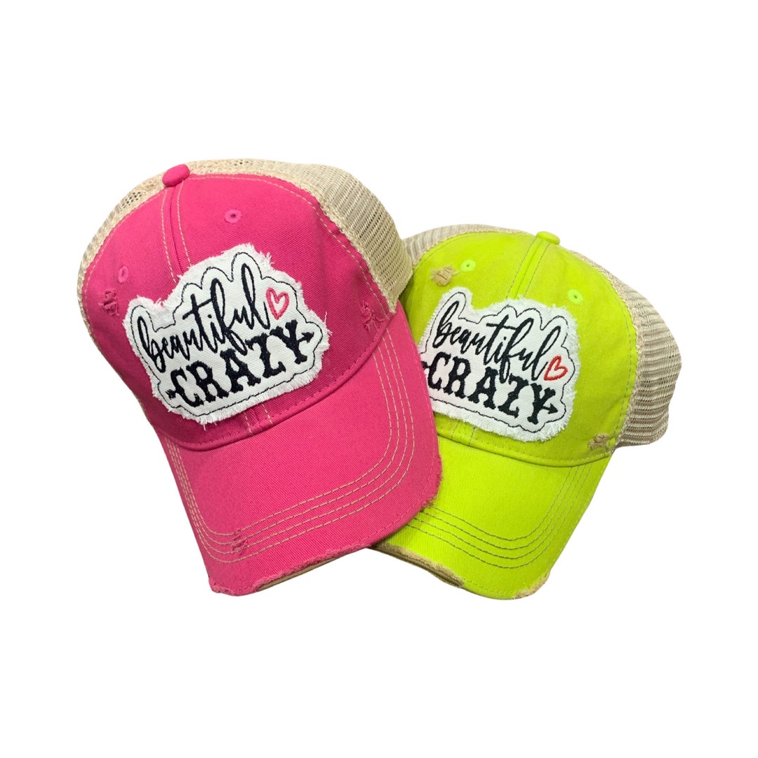 Distressed Beautiful Crazy Hat Country Concert Hat Summer - Etsy