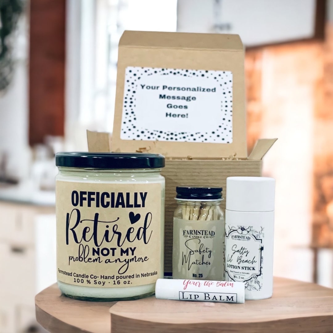 Officially Retired Gift Box / Retirement Gift Box/ Retirement Gift ...