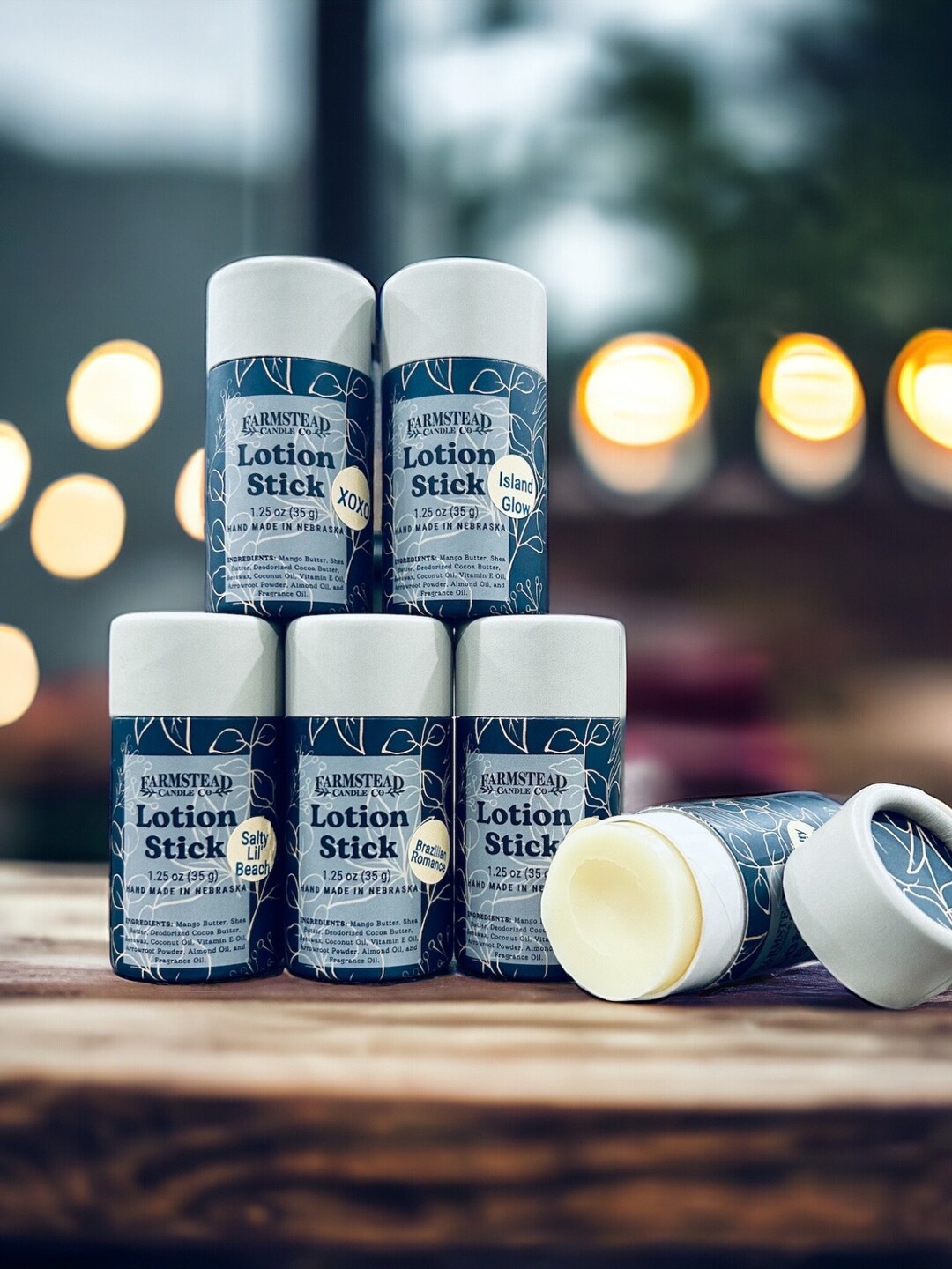 Solid Lotion Stick / 1.25 Oz. Push up Tube /biodegradable Packaging ...