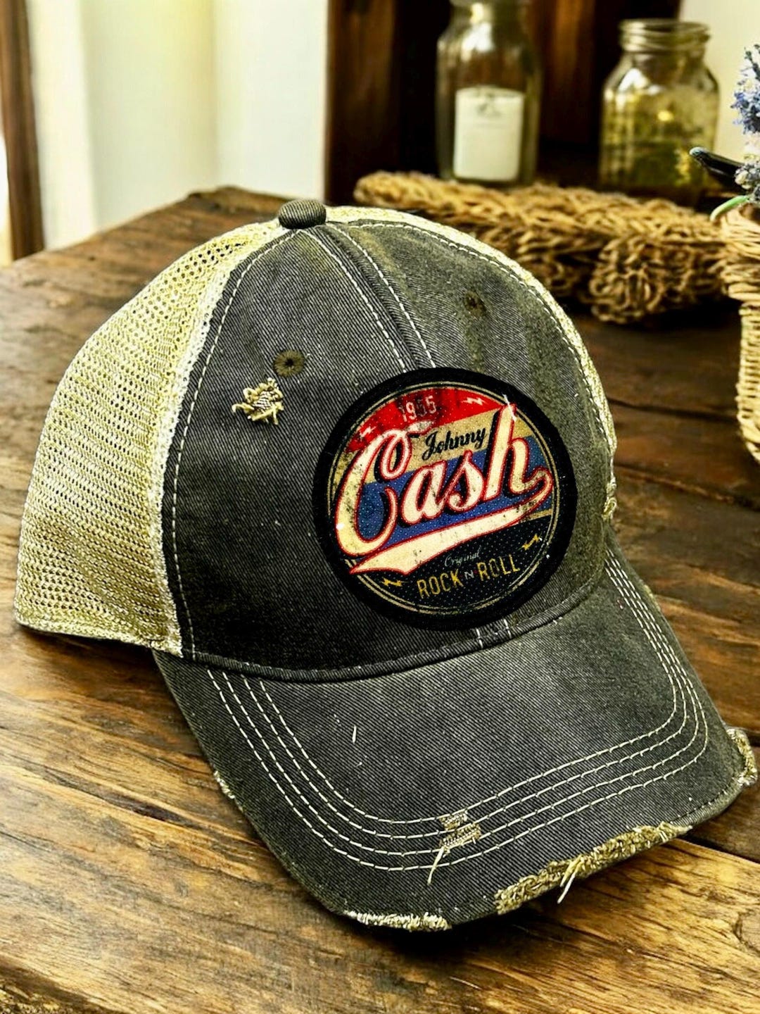 Vintage Cash Hat | Rock and Roll Hat | Country Hat | Western Hat ...