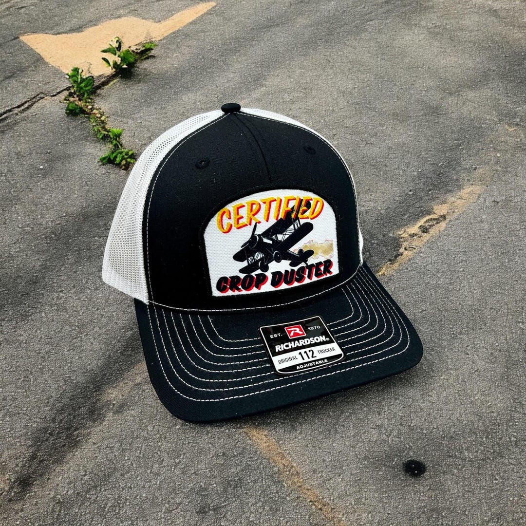 Certified Crop Duster Hat, Professional Crop Duster, Gifts for ...