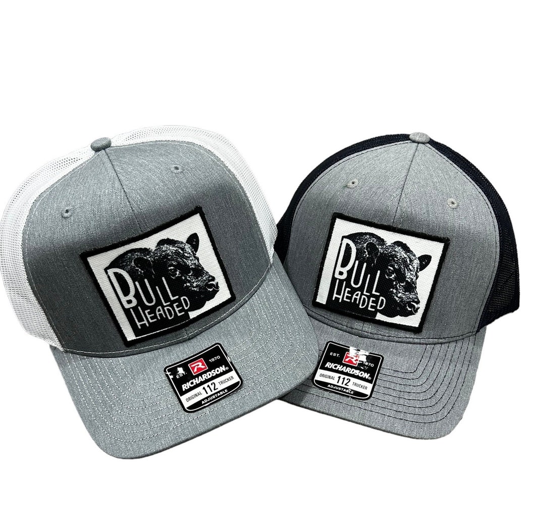 Bull Headed Richardson 112 Hat, Farming Hat, Beef Hat, Farmer Hat ...