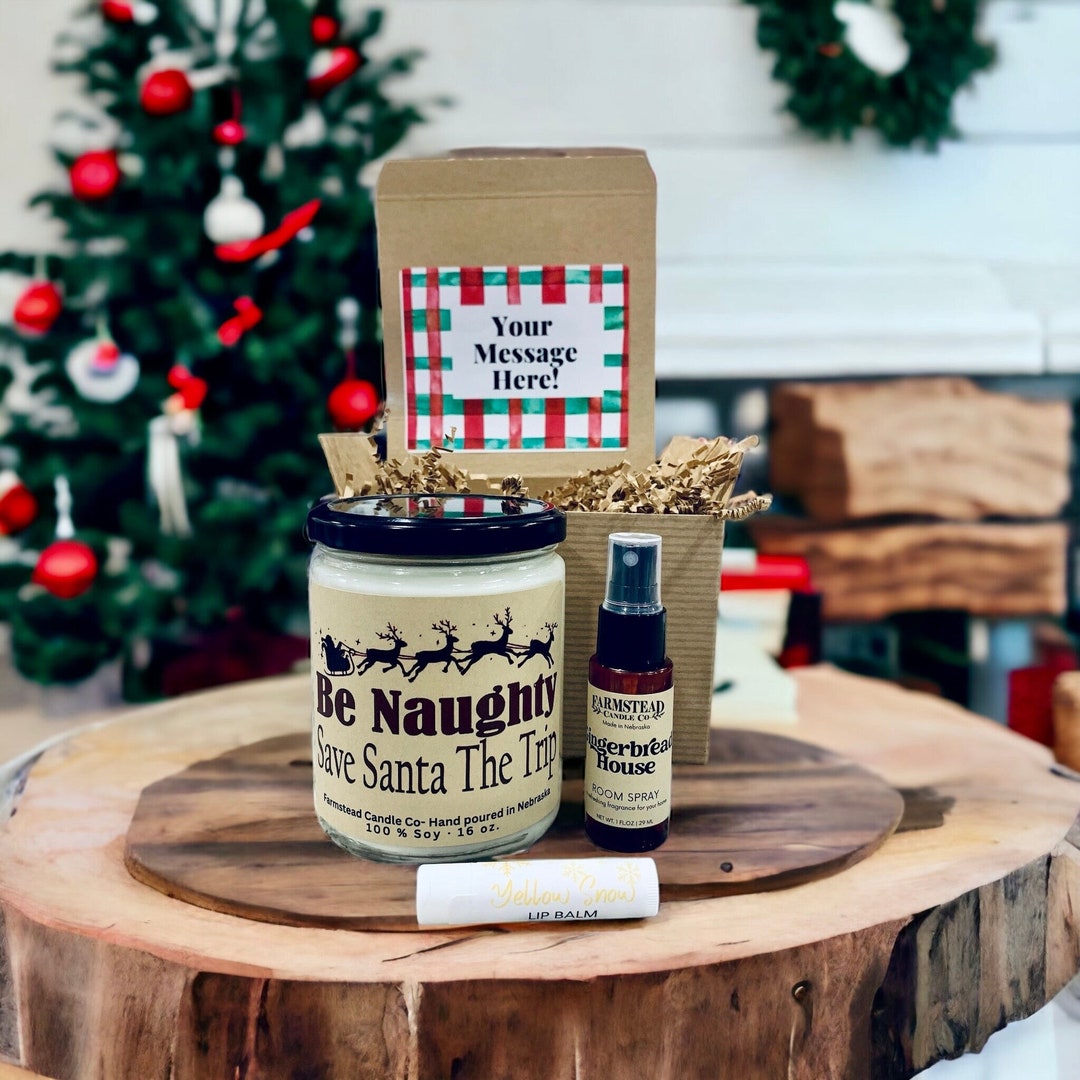 Funny Christmas Gift Box/ Merry Christmas Gift Box/ Funny - Etsy