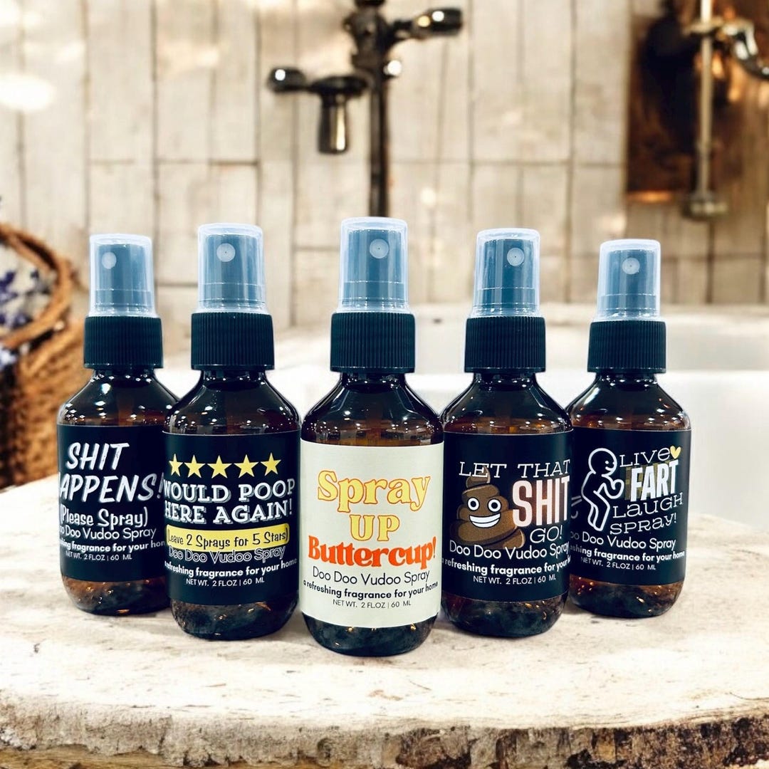 2 Oz. Funny Bathroom Sprays, Funny Gifts for Men or Women, Stocking ...