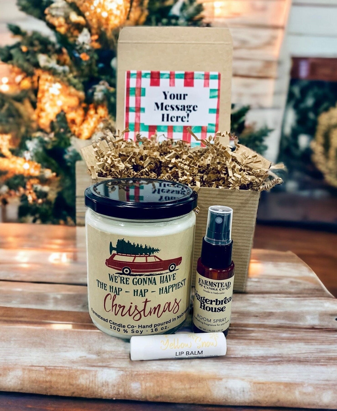 Funny Christmas Gift Box/ Merry Christmas Gift Box/ Funny Coworker Gift ...