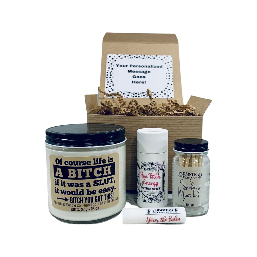 Of Course Life is a Bitch Gift Set / Friend Gift Box/ Bitch - Etsy
