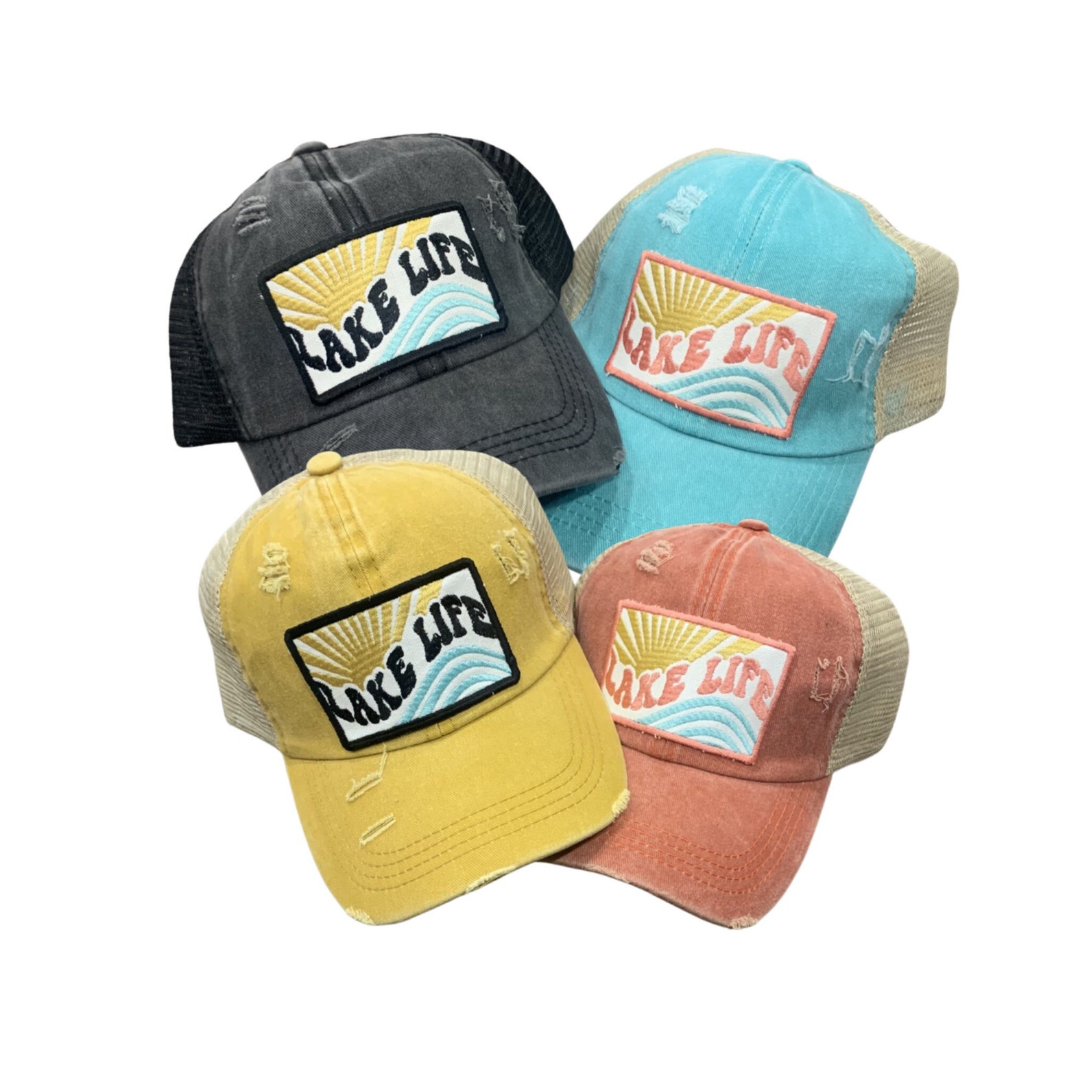 Lake Life Hat Summer Hat Retro Summer Hat Vacation Hat - Etsy