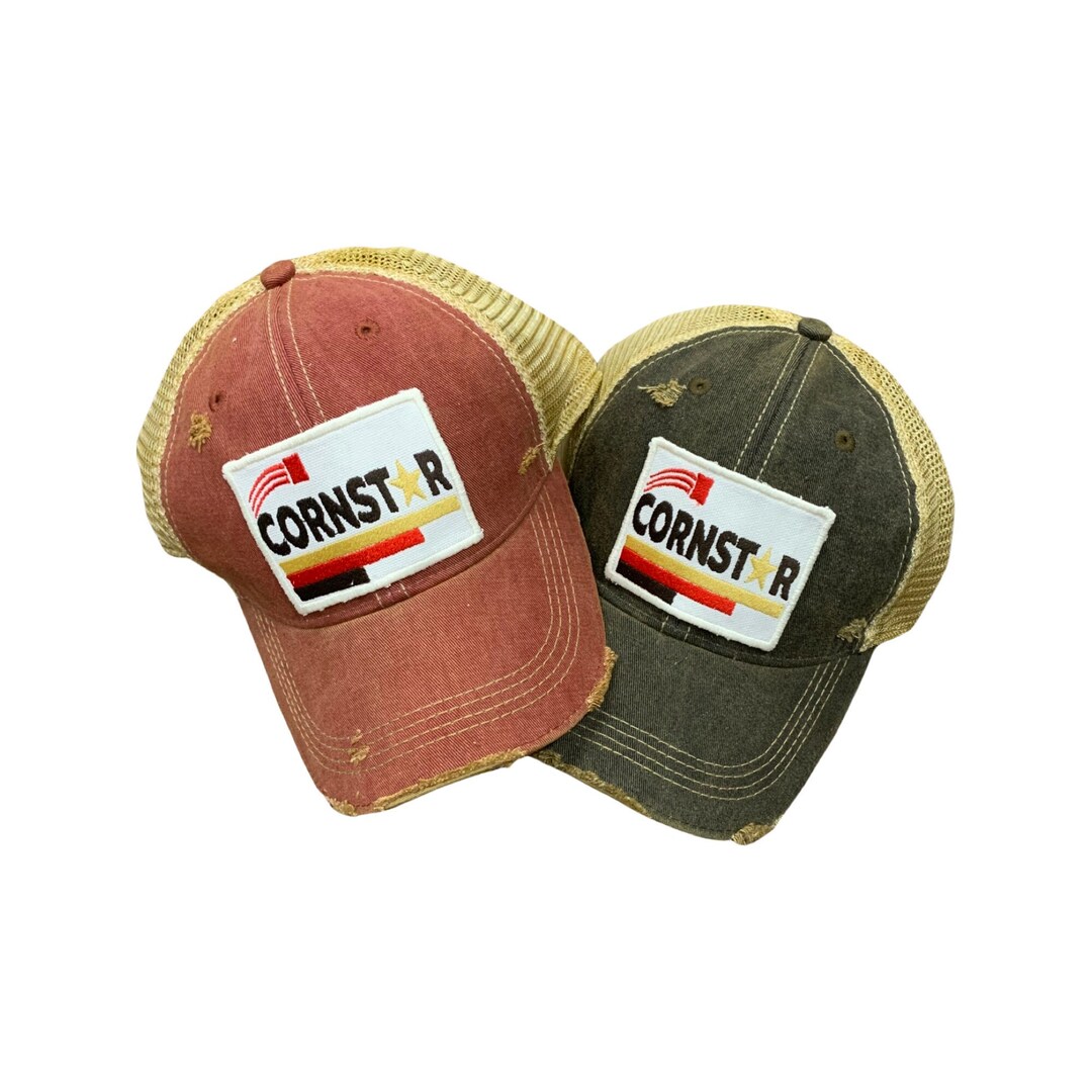 Corn Star Corn Hole Hat/ Funny Cornhole Apparel / Cornhole Winner Gift ...