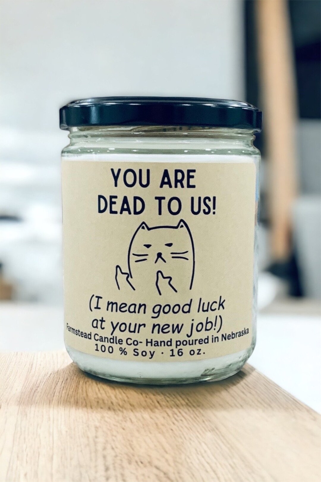 You Are Dead to Us/ Funny Leaving Gift for Coworker/ Good Luck Coworker ...