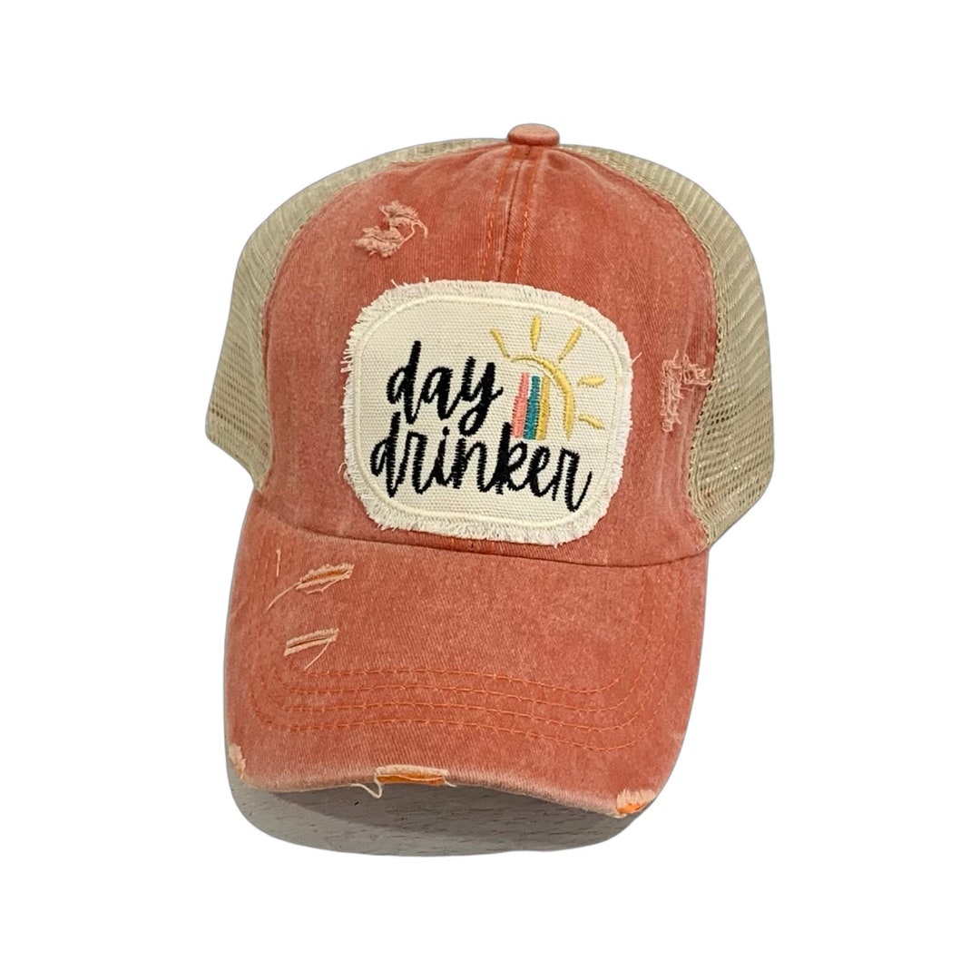 Womens Day Drinker Ponytail Hat Girls Drinking Hats - Etsy