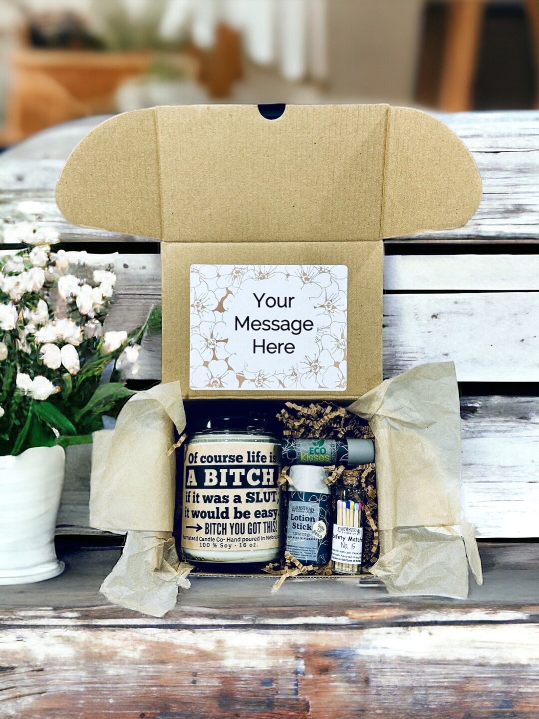 Of Course Life is a Bitch Gift Set / Friend Gift Box/ Bitch Box/ Bestie ...