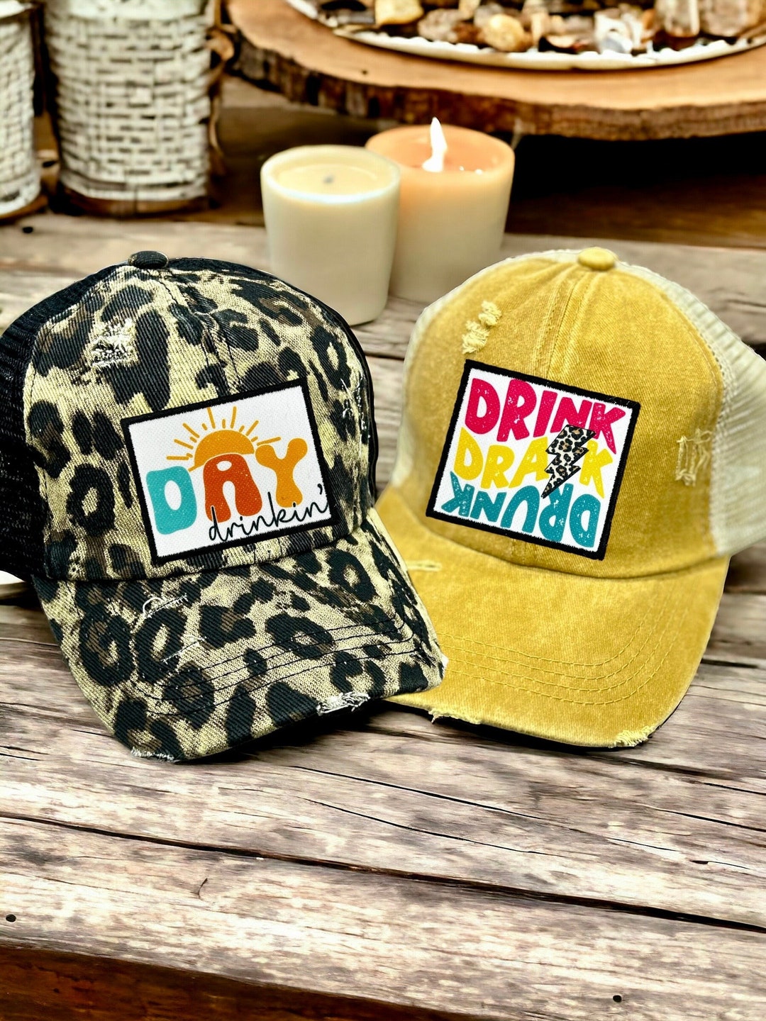 Womens Day Drinker Ponytail Hat, Girls Drinking Hats, Women's Drinking ...