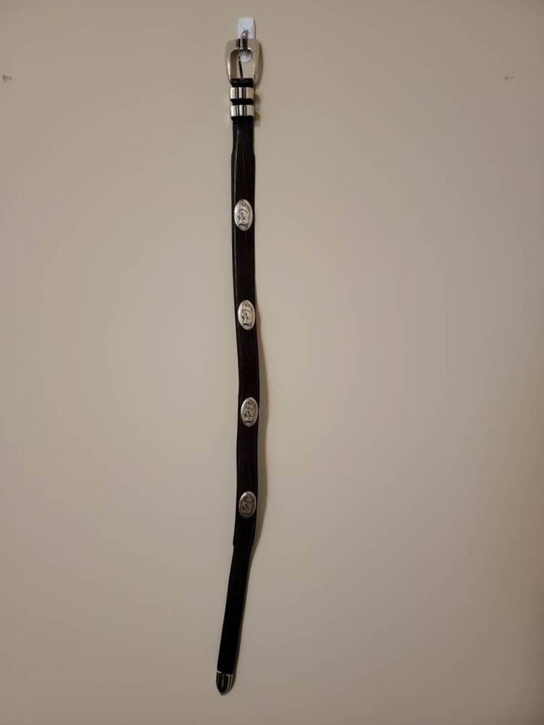 Hawg Pig Boar Design University of Arkansas Razorback Leather - Etsy