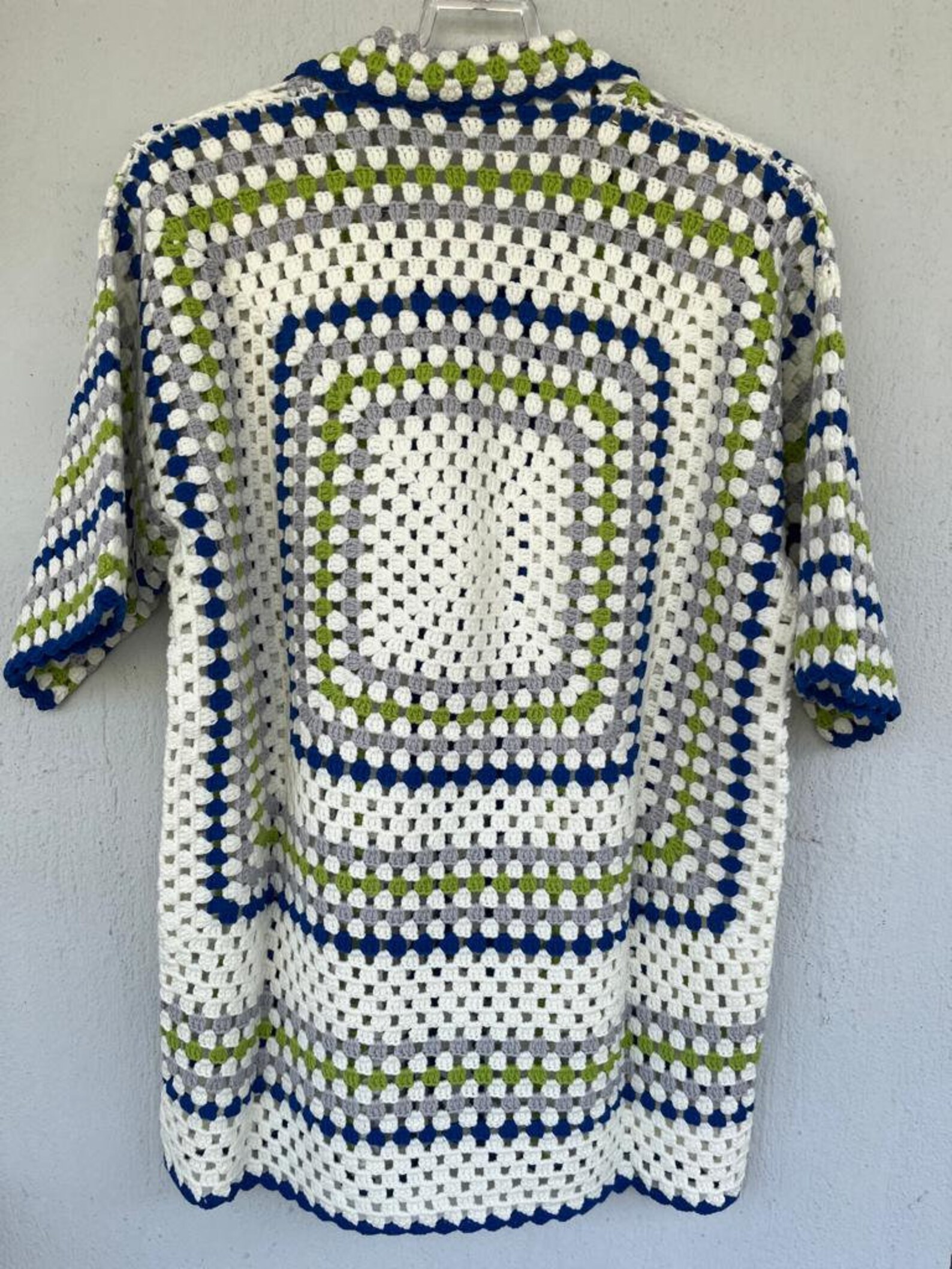 Crochet Shirt Unisex Shirt Crochet Overshirt Crochet - Etsy