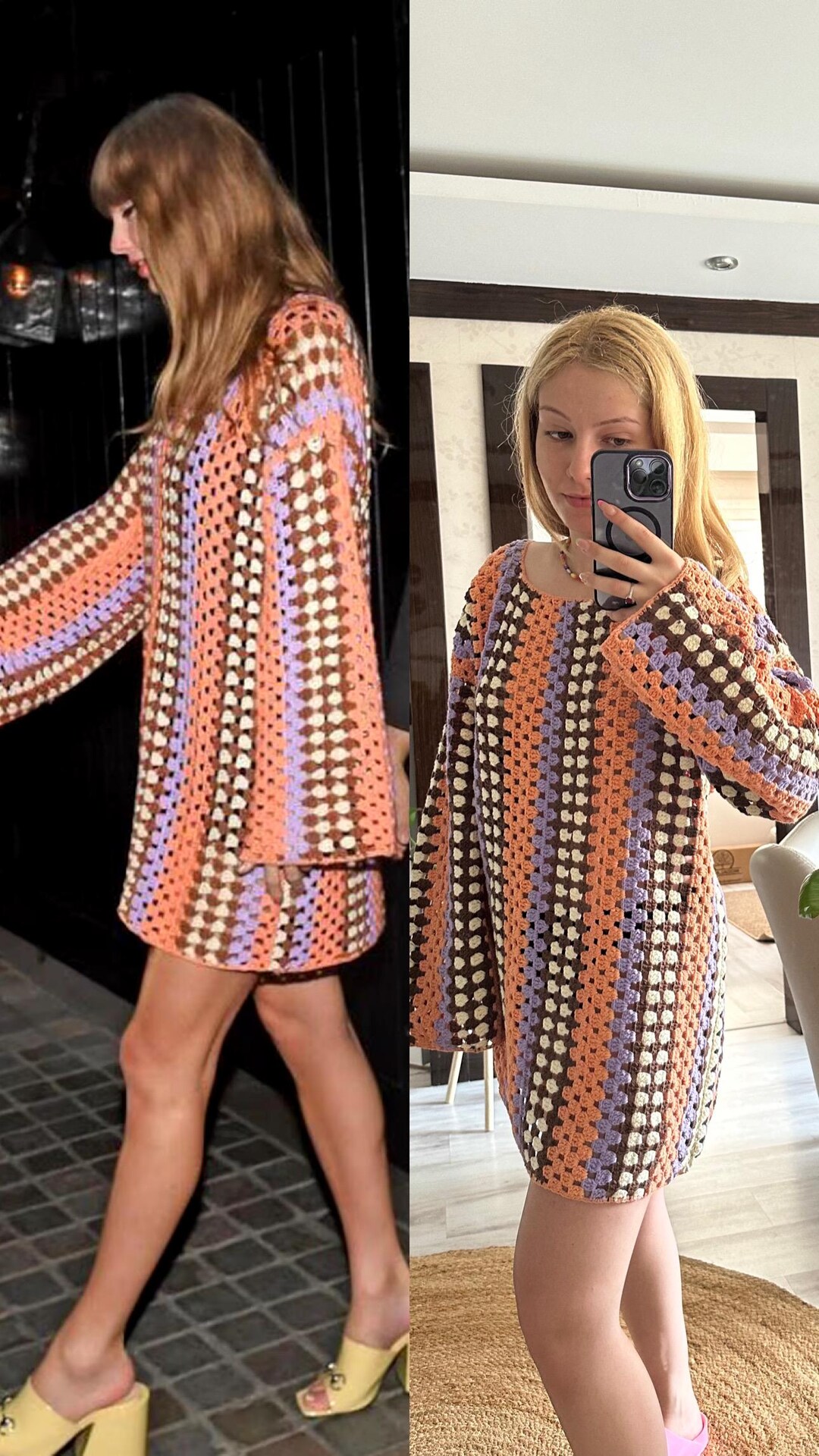 Taylor Swiftie Crochet Dress,boho Summer Dress for Taylor Swiftie Fans ...