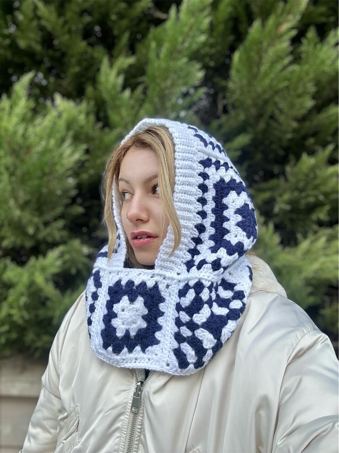 Crochet Balaclava, Granny Square Balaclava,handmade Colorful Balaclava ...