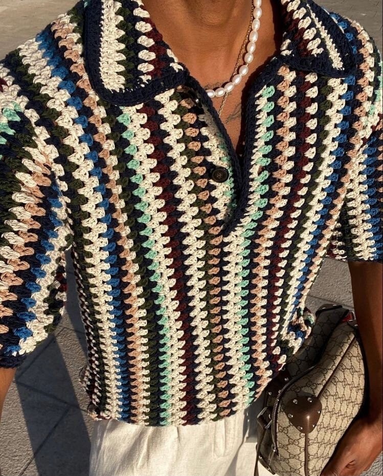 Crochet Shirt Unisex Shirt Crochet Overshirt Crochet - Etsy