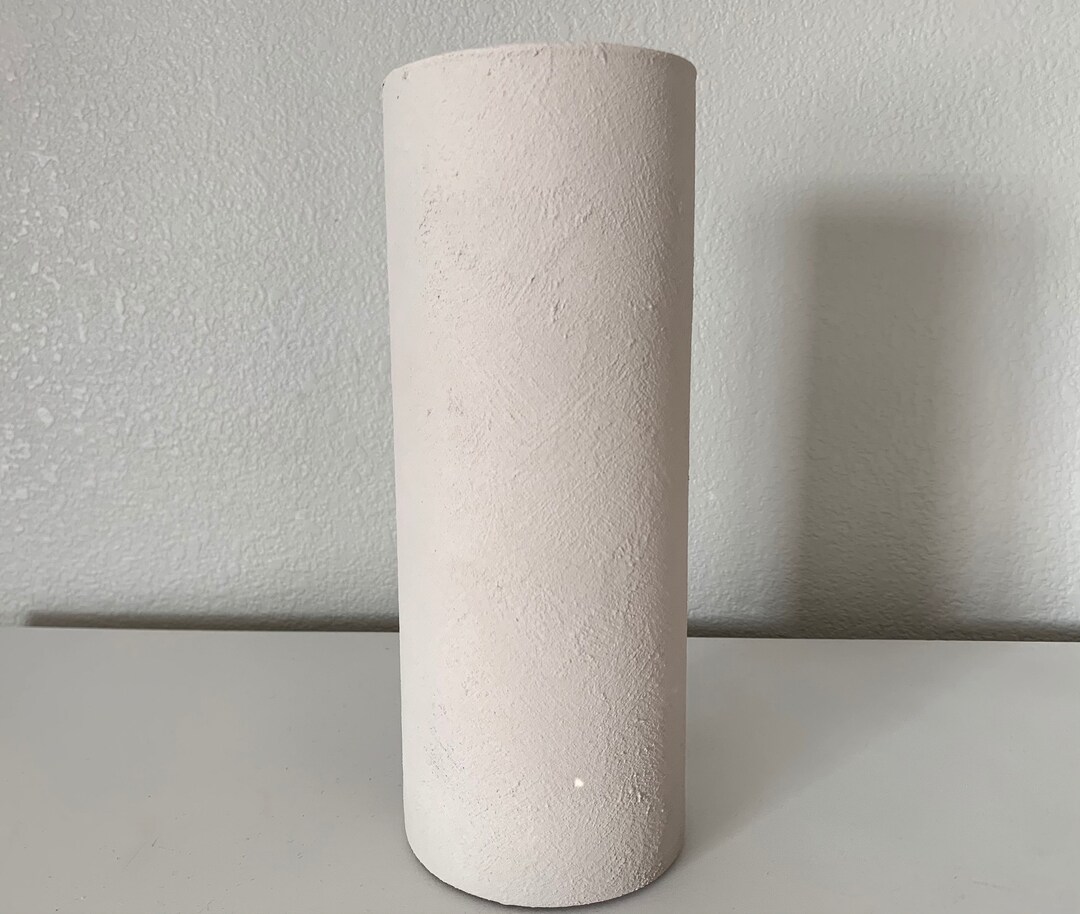 Sandy Gray Textured Vase - Etsy