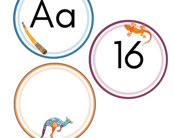 Aboriginal Alphabet - Etsy Australia