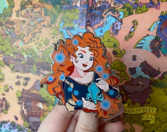 Archer Princess Hard Enamel Flip Pin - Etsy