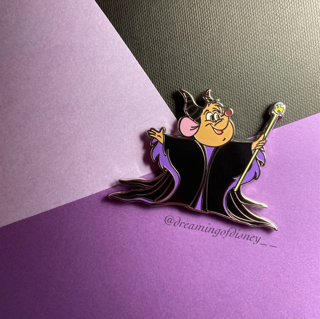 Maleficent Gus Pin Gus Gone Bad Series Hard Enamel Pin - Etsy