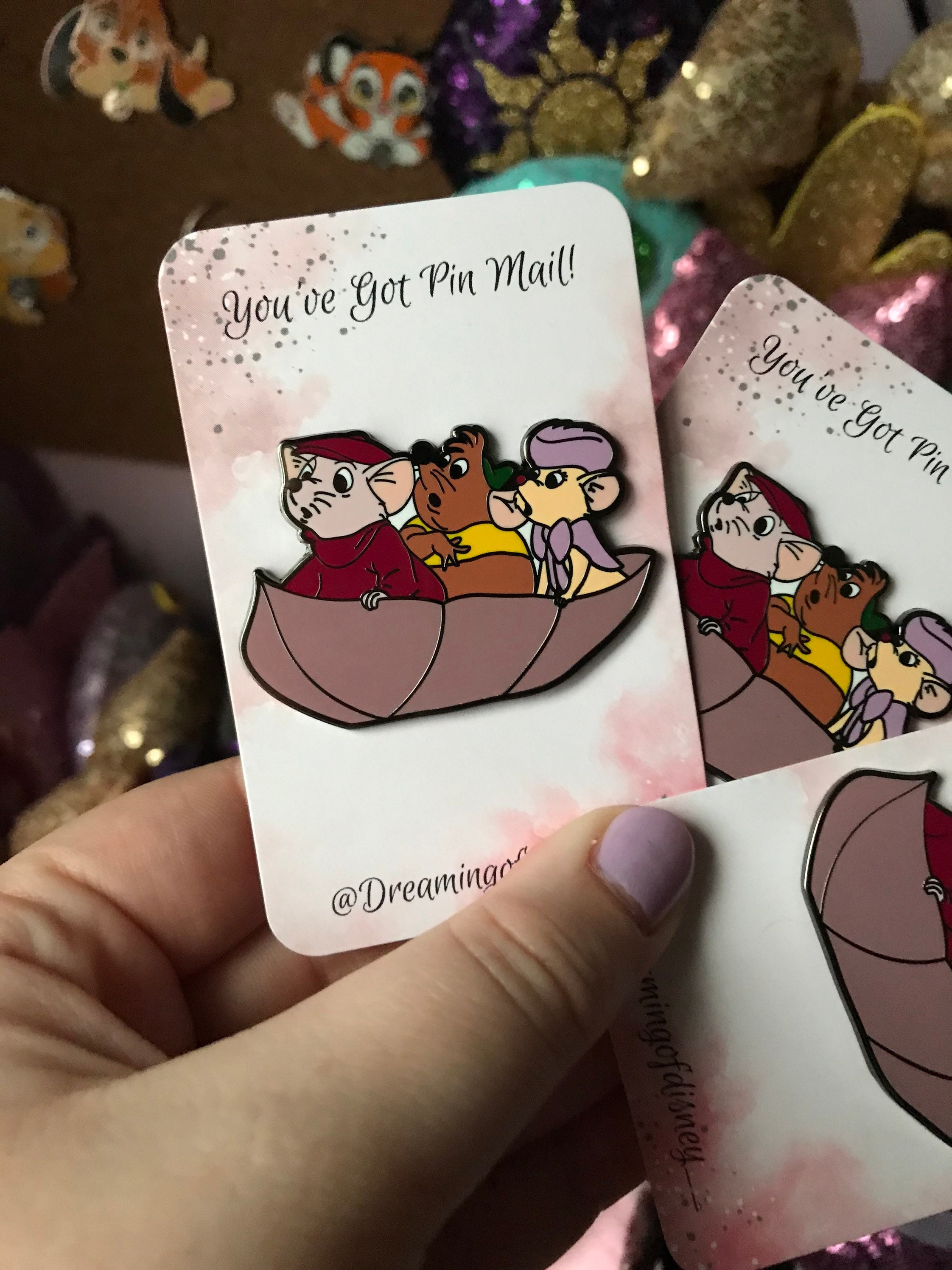 The Rescuers Gus Crossover - Hard Enamel Pin - Gus Gus Pin - Etsy