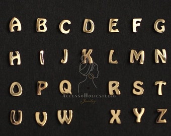 Solid Gold Letter - Etsy