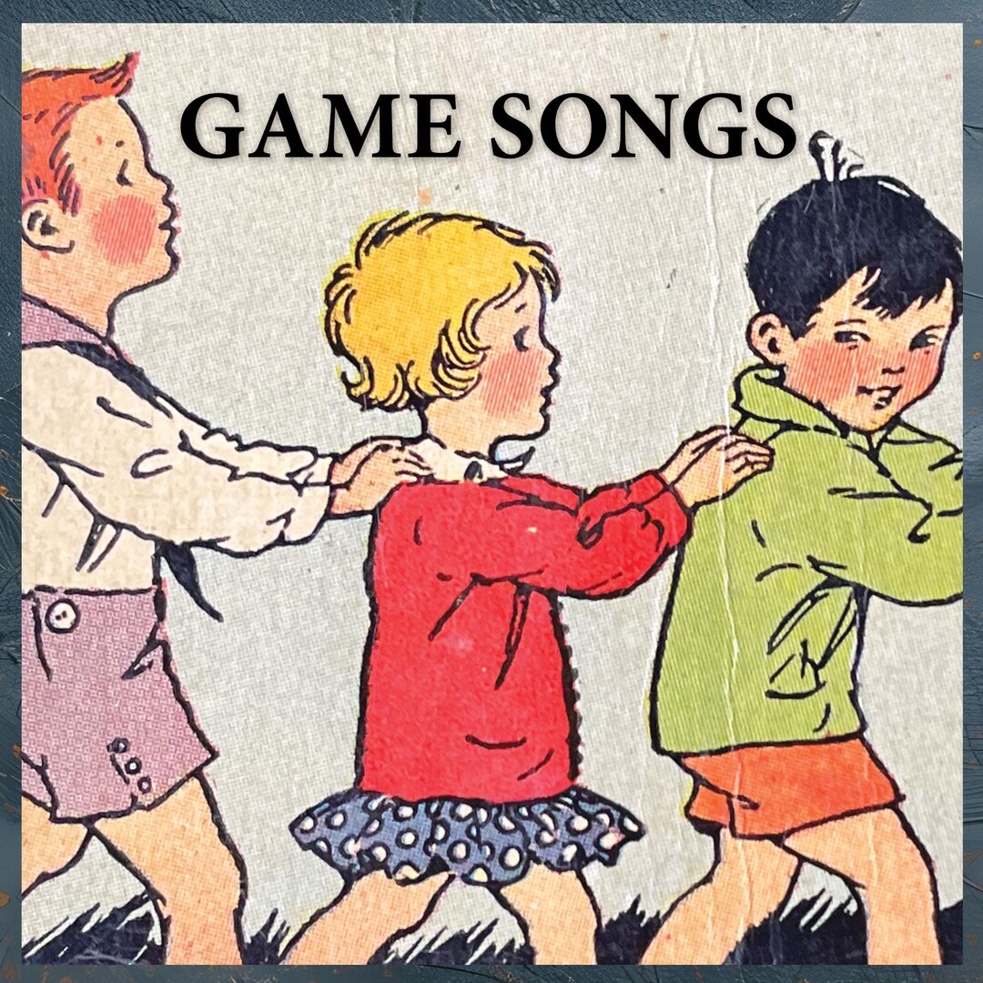 Vintage “game Songs” 1928 Children’s Book, Art by Mabel Betsy Hill - Etsy