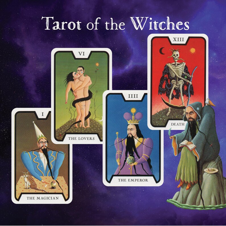 Tarot of the Witches, 1974, James Bond Movie Prop, Artist Fergus Hall ...