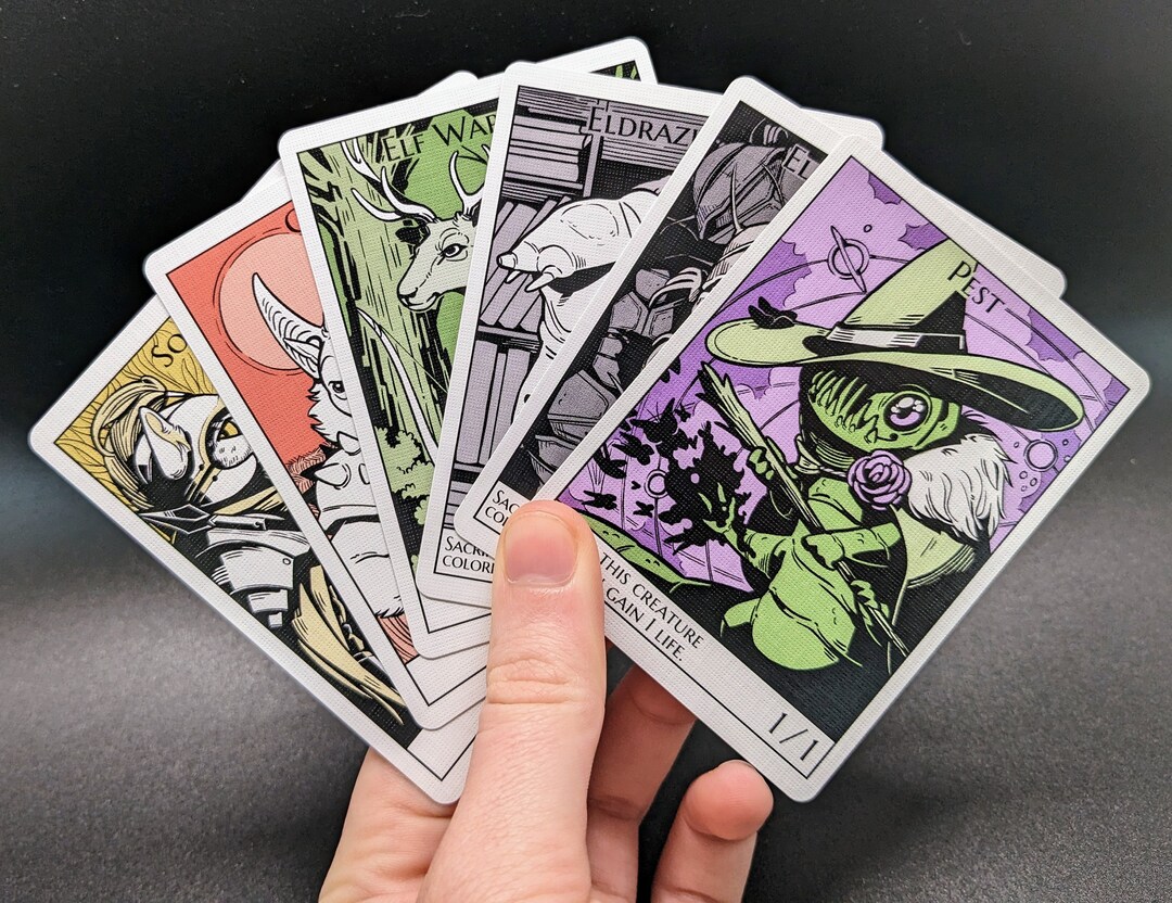 Pick 5 Tokens // Artist Tokens // for Edh/commander, Draft, Casual - Etsy