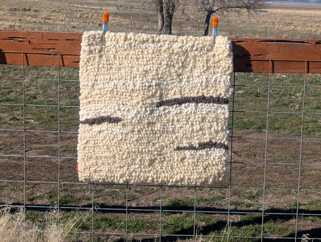 33" X 34" Pulled Wool Saddle Pad - Etsy