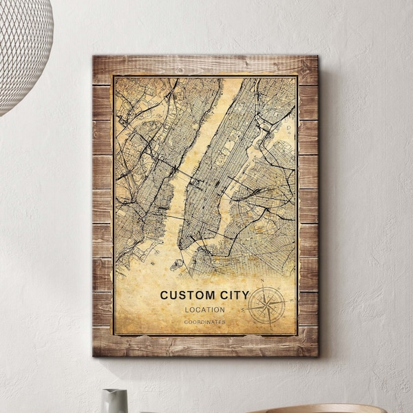 Vintage Road Maps - Etsy