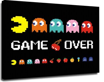 Ms Pacman Wall - Etsy