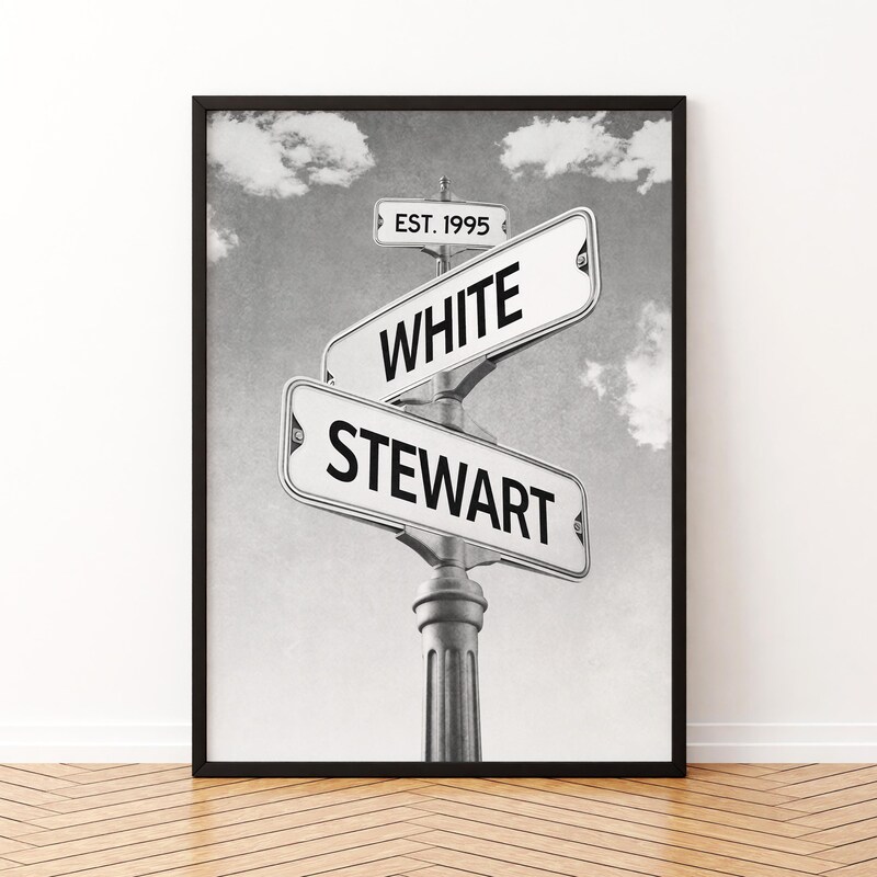 Personalized Street Sign Picture - Etsy