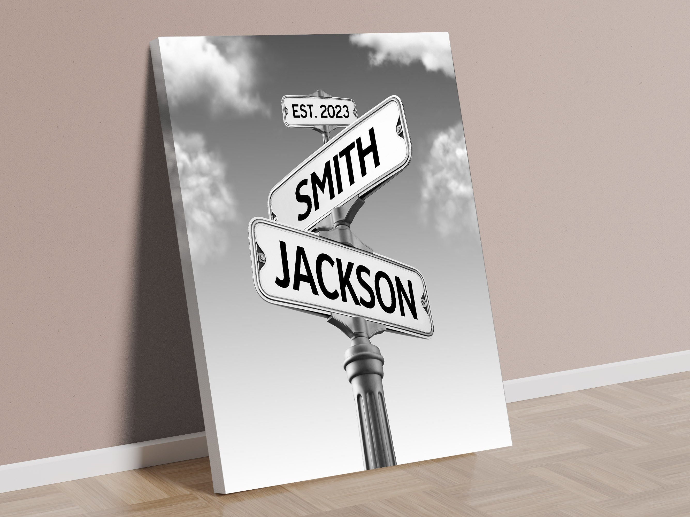 Vintage Street Sign Vector