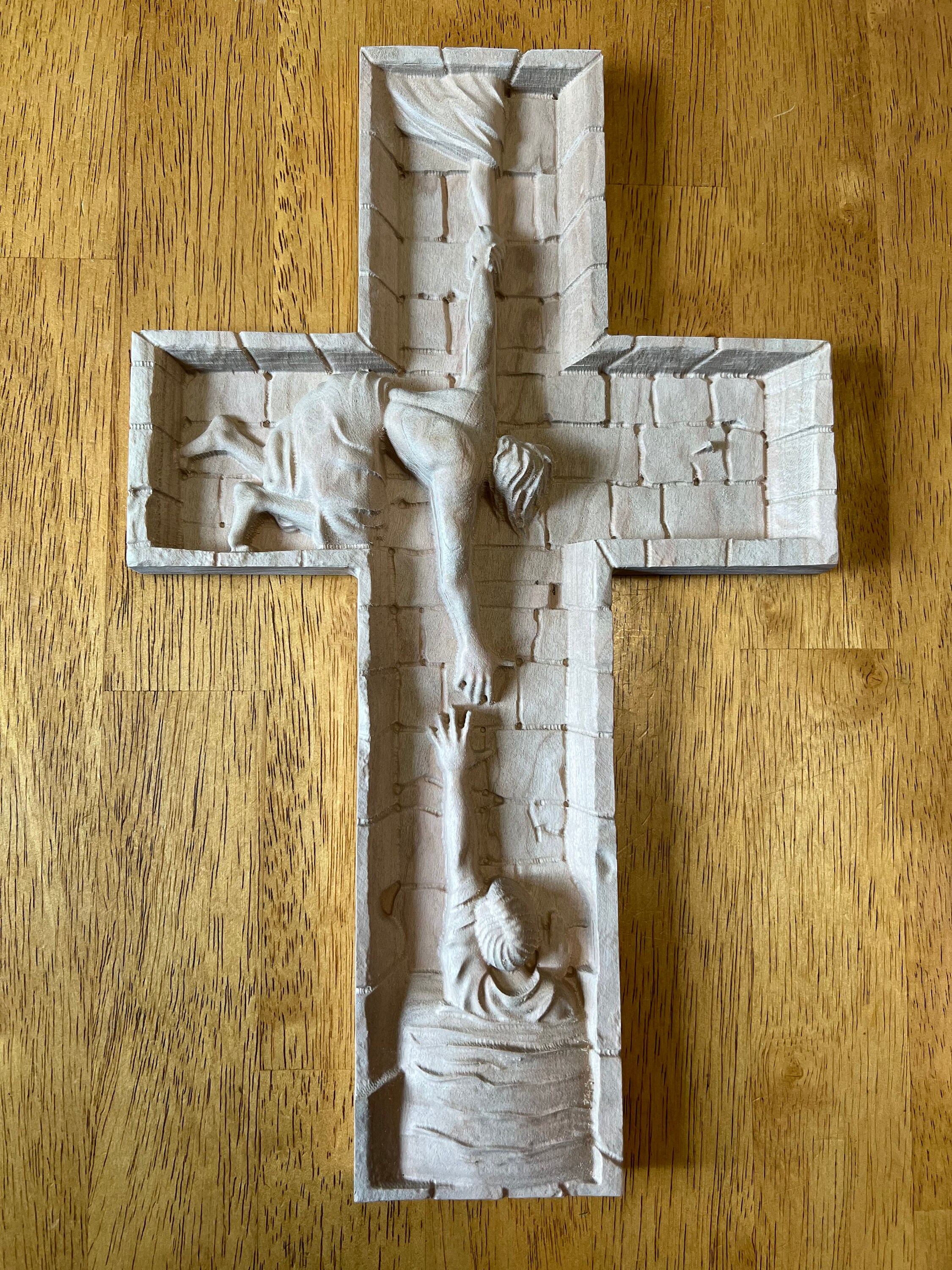 3D Wooden Cross | Helping Hands | Home Decor | Unique Art | Gift for ...