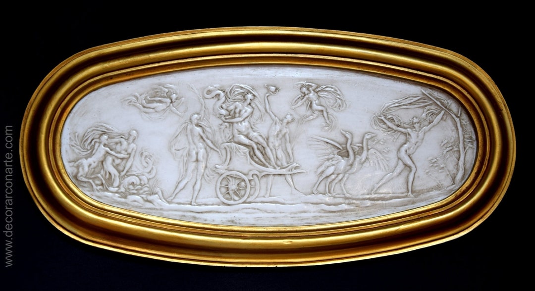 Relief of Triumph of Venus. 41x20cm. Handmade. Decorate With Art. Gift ...