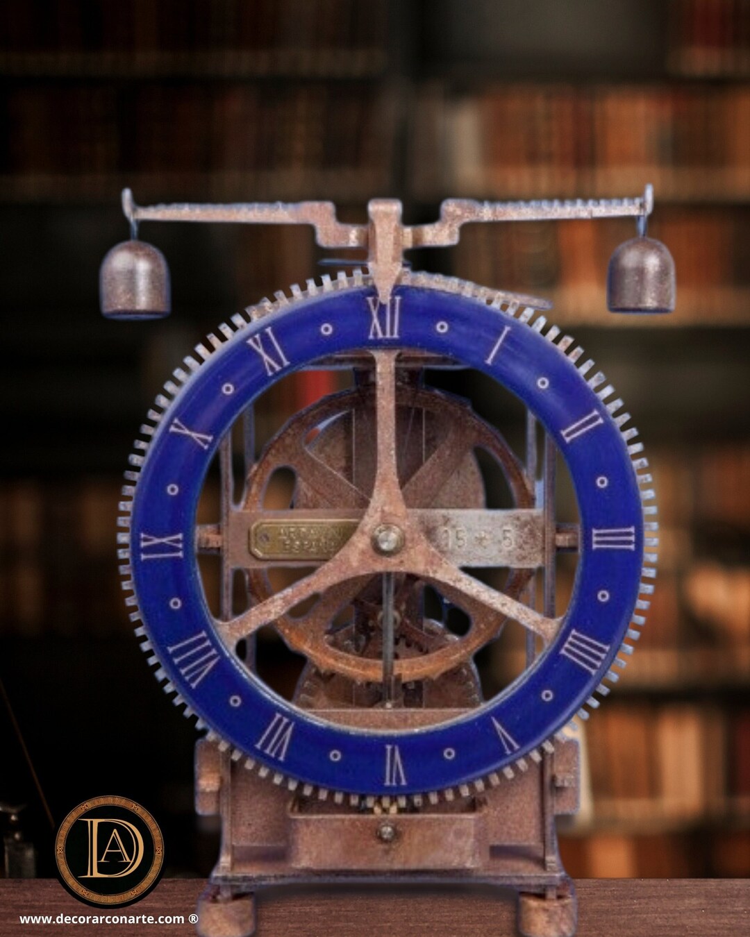 Medieval Clock. Immanuel Model. 21x14x14 Cm. Reproduction of Antique ...