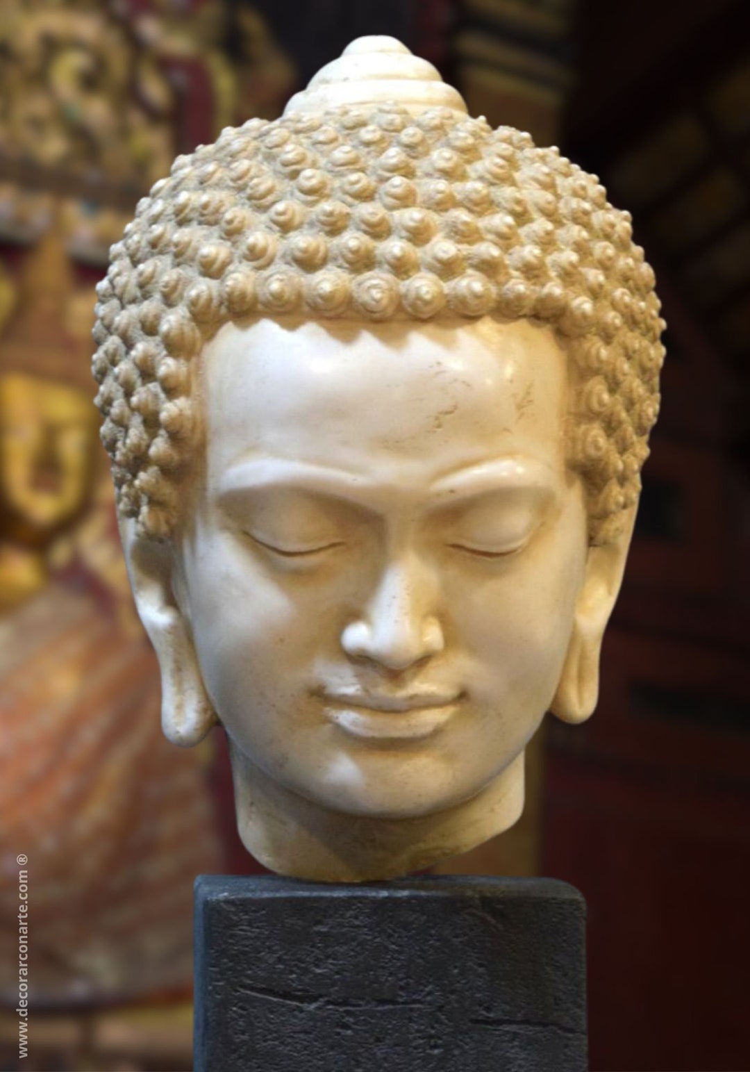 Buddha Head. 34cm. Decorate With Art. I Remember Indonesia. Gift for ...