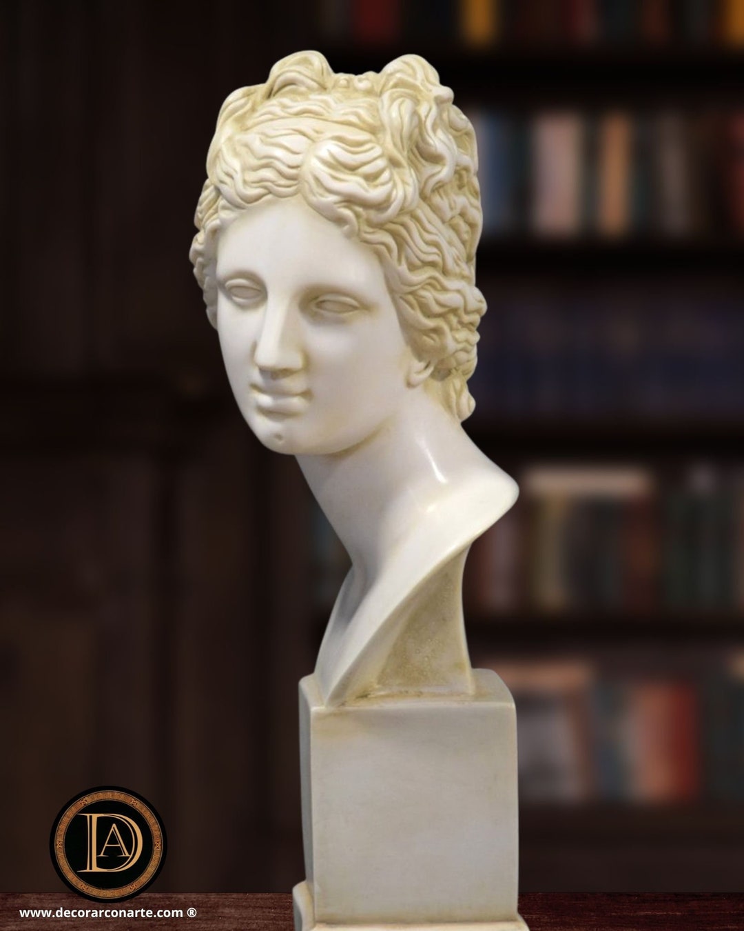 Venus De Medicis. Molded Marble Sculpture. 50 Cm. Handmade in Spain ...