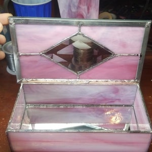 Stained Glass Box With Lid - Etsy