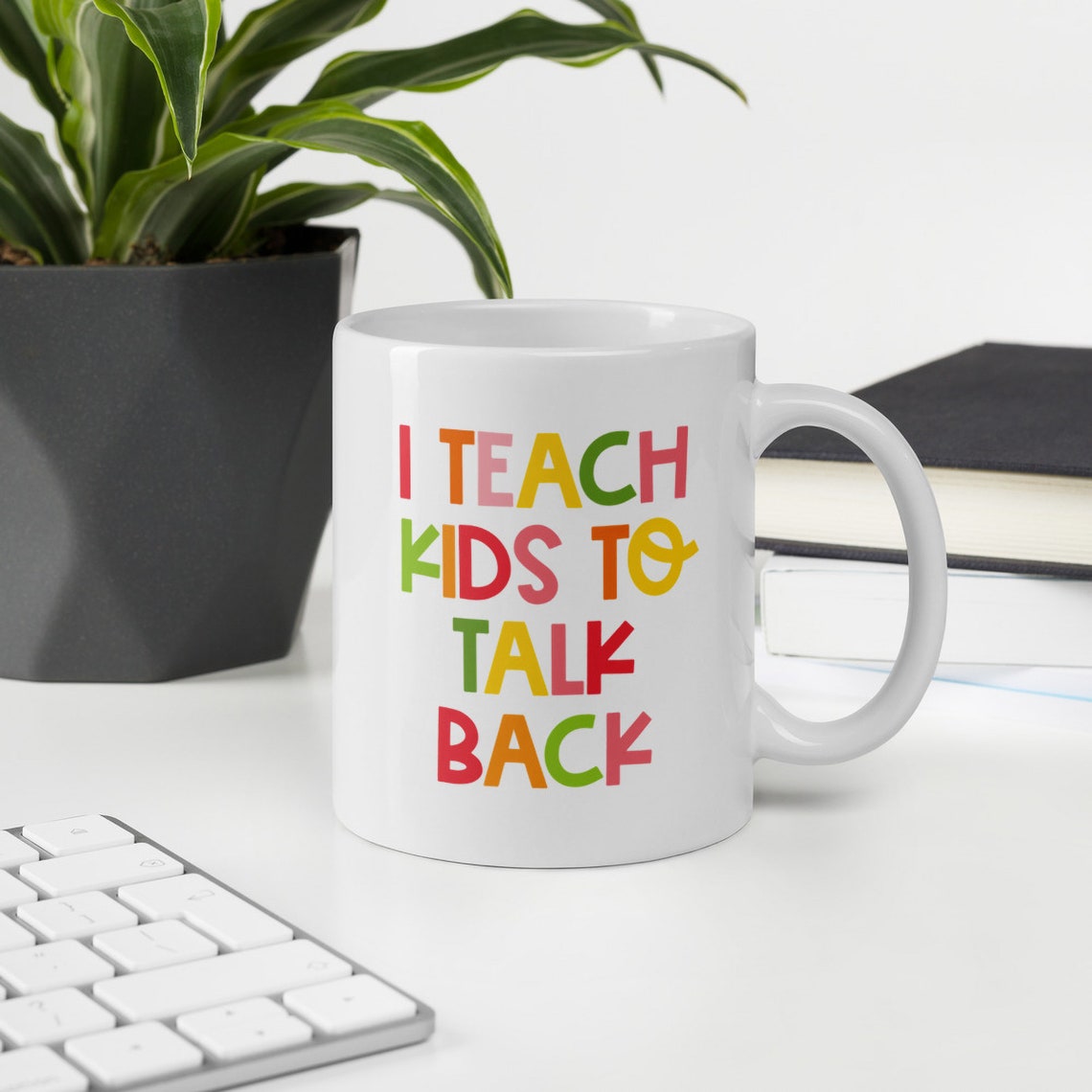 I Teach Kids to Talk Back | Speech Therapy Mug | SLP Mug | Speech ...