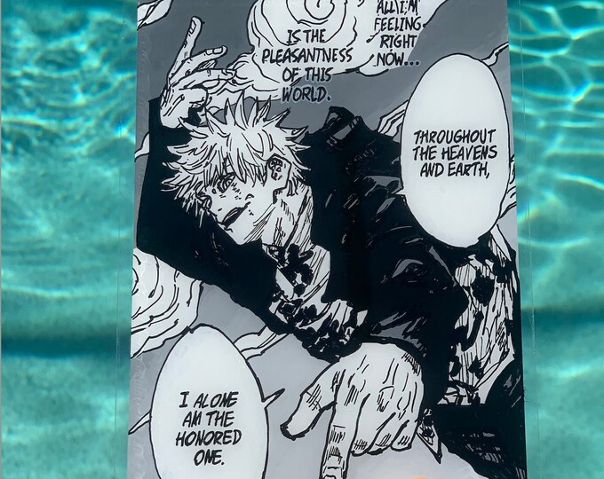 Gojo "honored One" Panel - Etsy