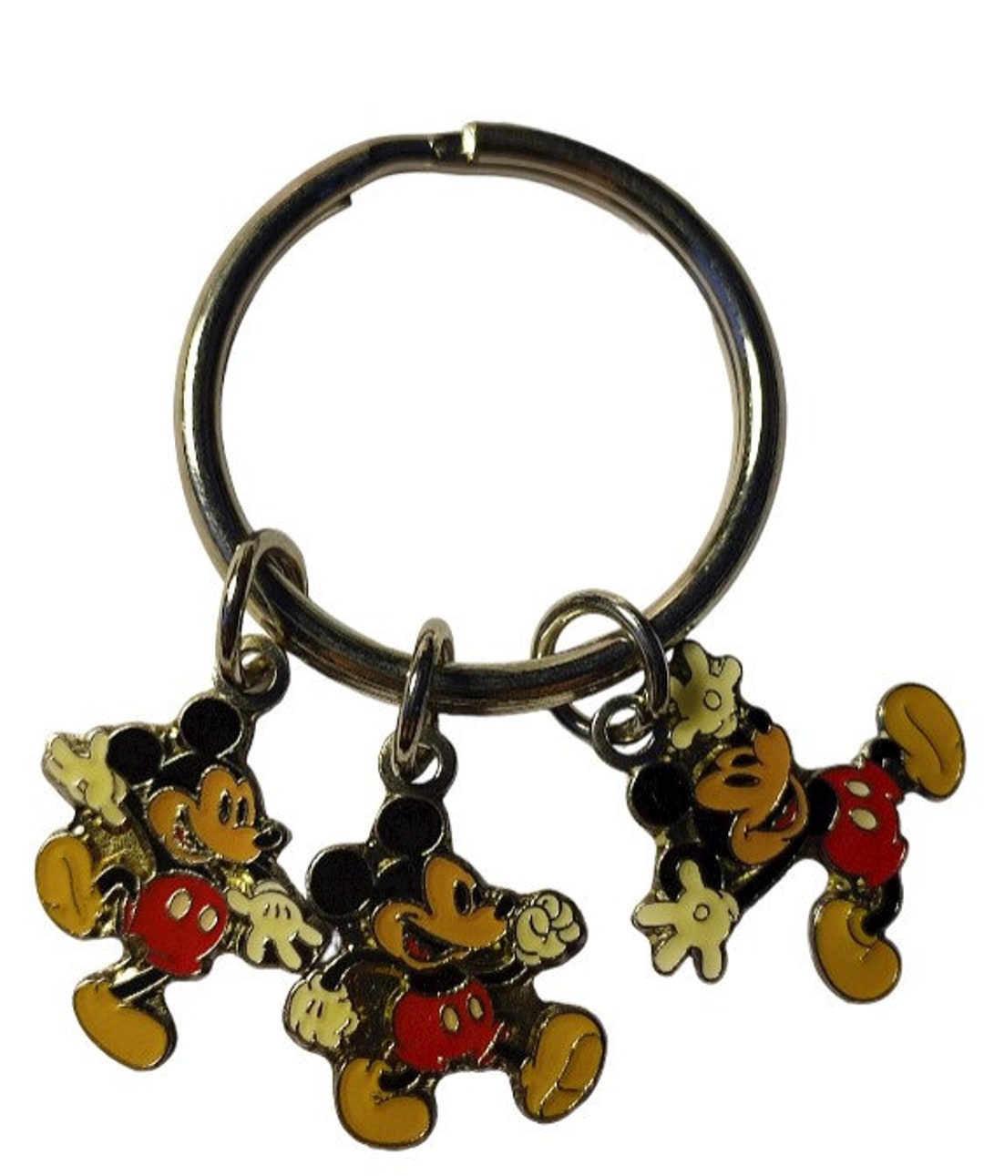Mickey Mouse Keyring - Etsy