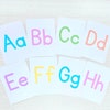 Bilingual Alphabet Flashcards English Spanish Alphabet Cards Bilingual ...