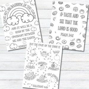 Sunday School Coloring Page Printable Bible Coloring Page Kid Bible ...