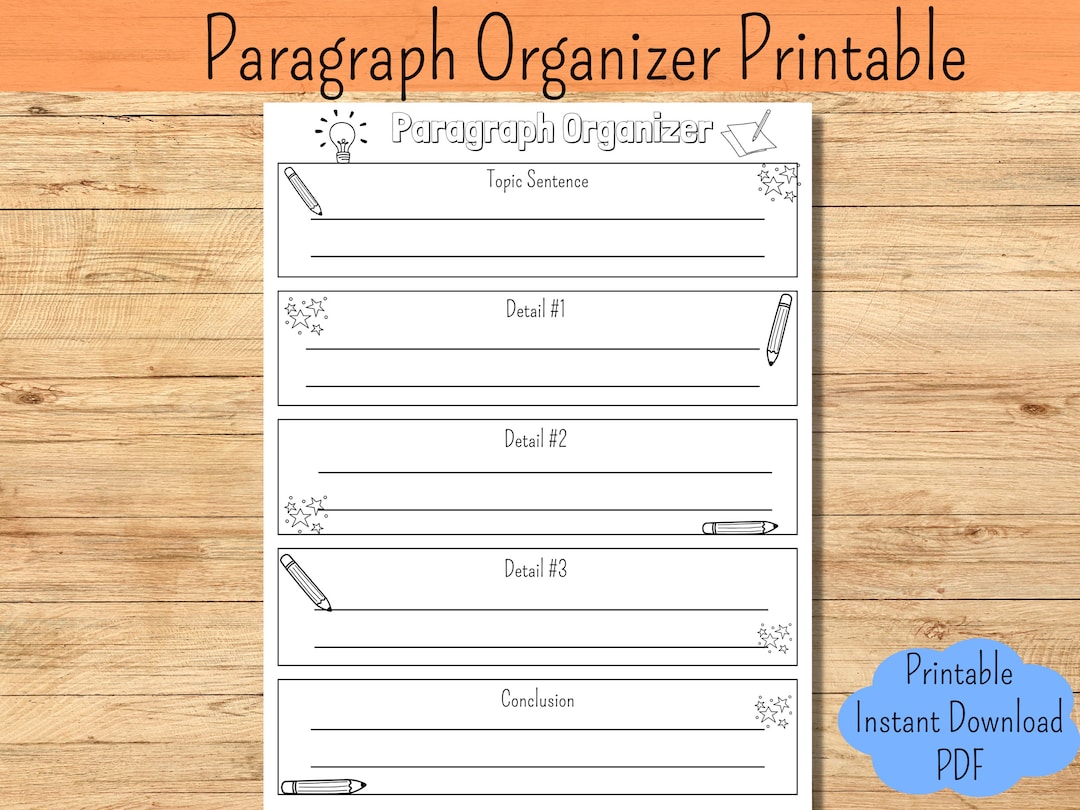 How to Write a Paragraph Writing a Paragraph Template Paragraph ...