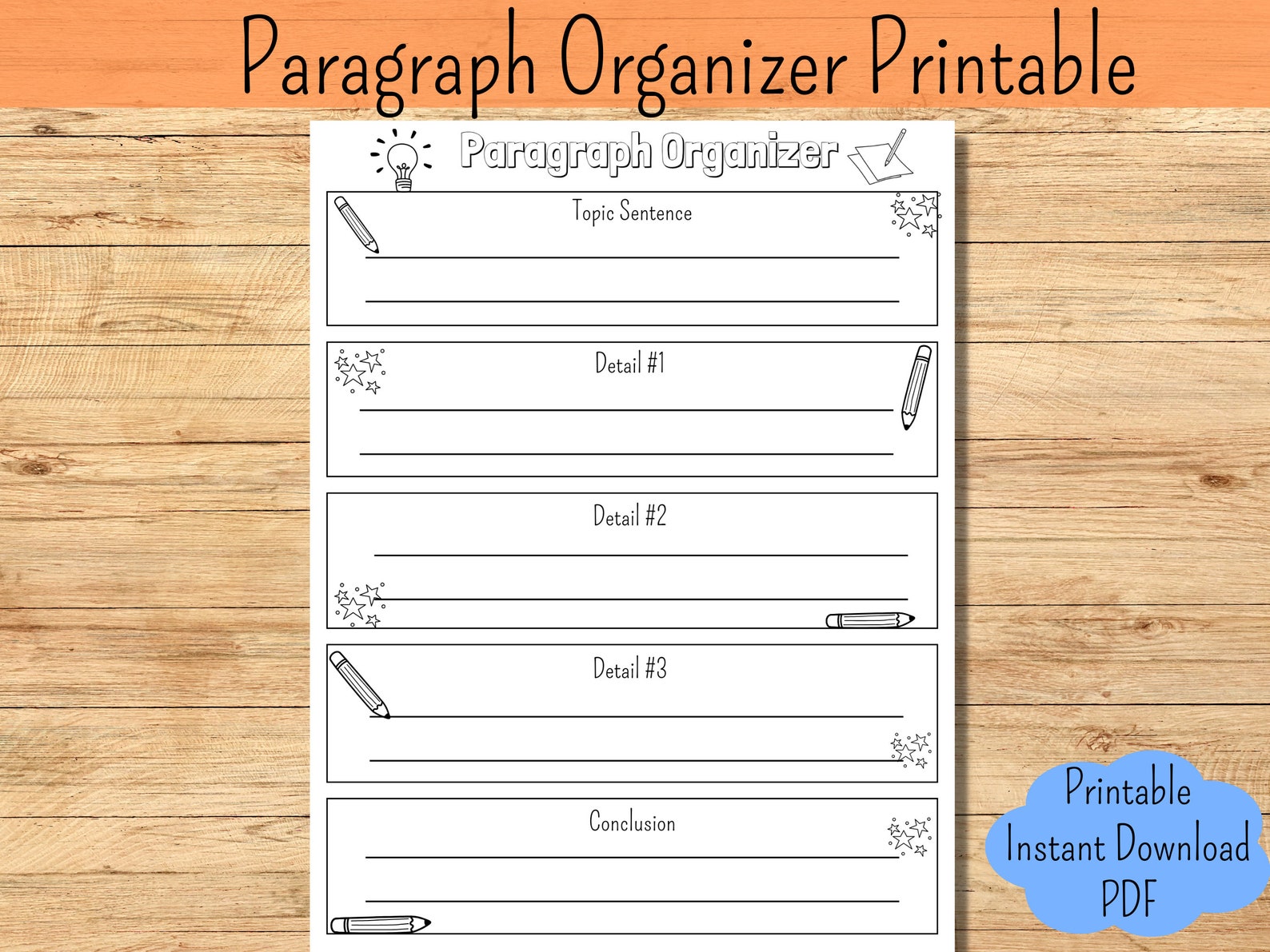 How to Write a Paragraph Writing a Paragraph Template Paragraph ...