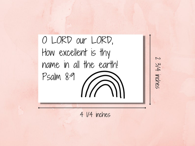 Printable Scripture Cards King James Version Printable Bible - Etsy