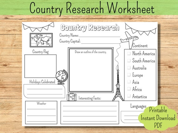 History Worksheets For Kids
